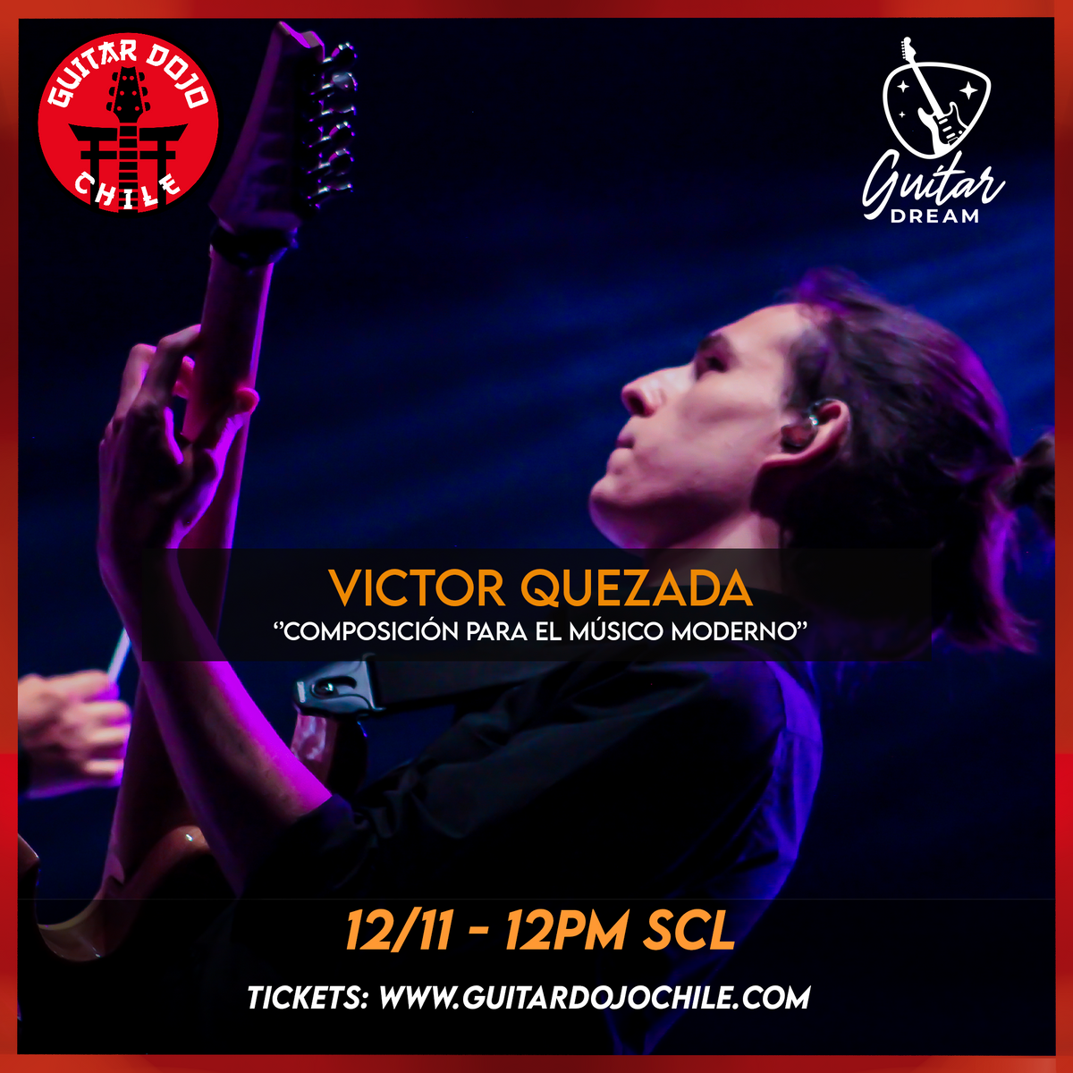 VOD: Victor Quezada, composición para el músico moderno – Guitar Dojo Chile